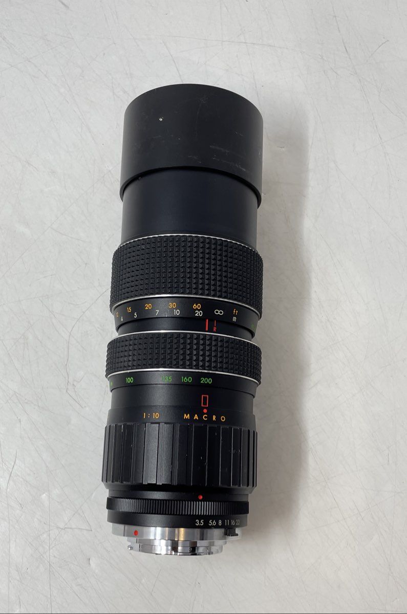 Focal MC Auto Zoom 1:3.5 80-200mm 1:10 Macro Telephoto Lens For Camera – The Goodwill Box