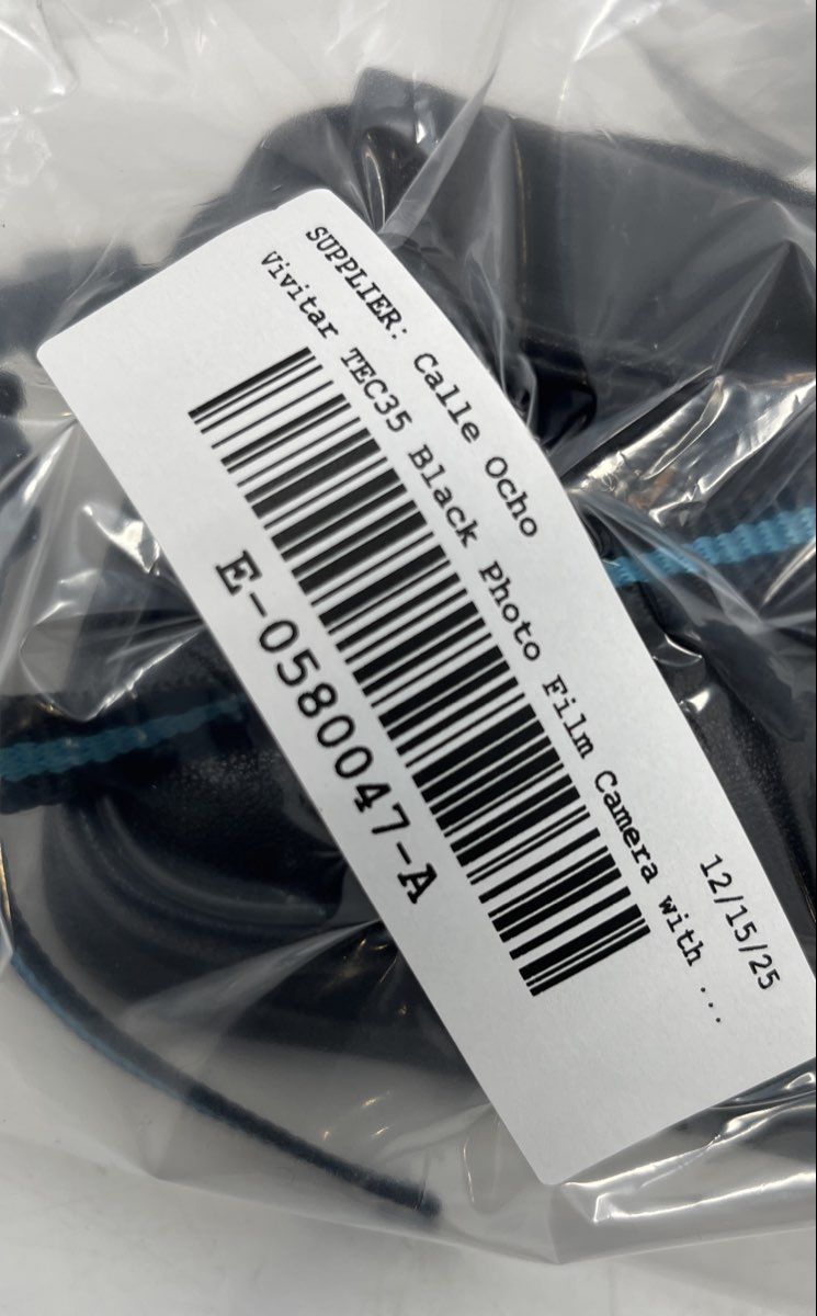 Vivitar TEC 35 Black Photo AF Point & Shoot Film Camera With Case Not ...