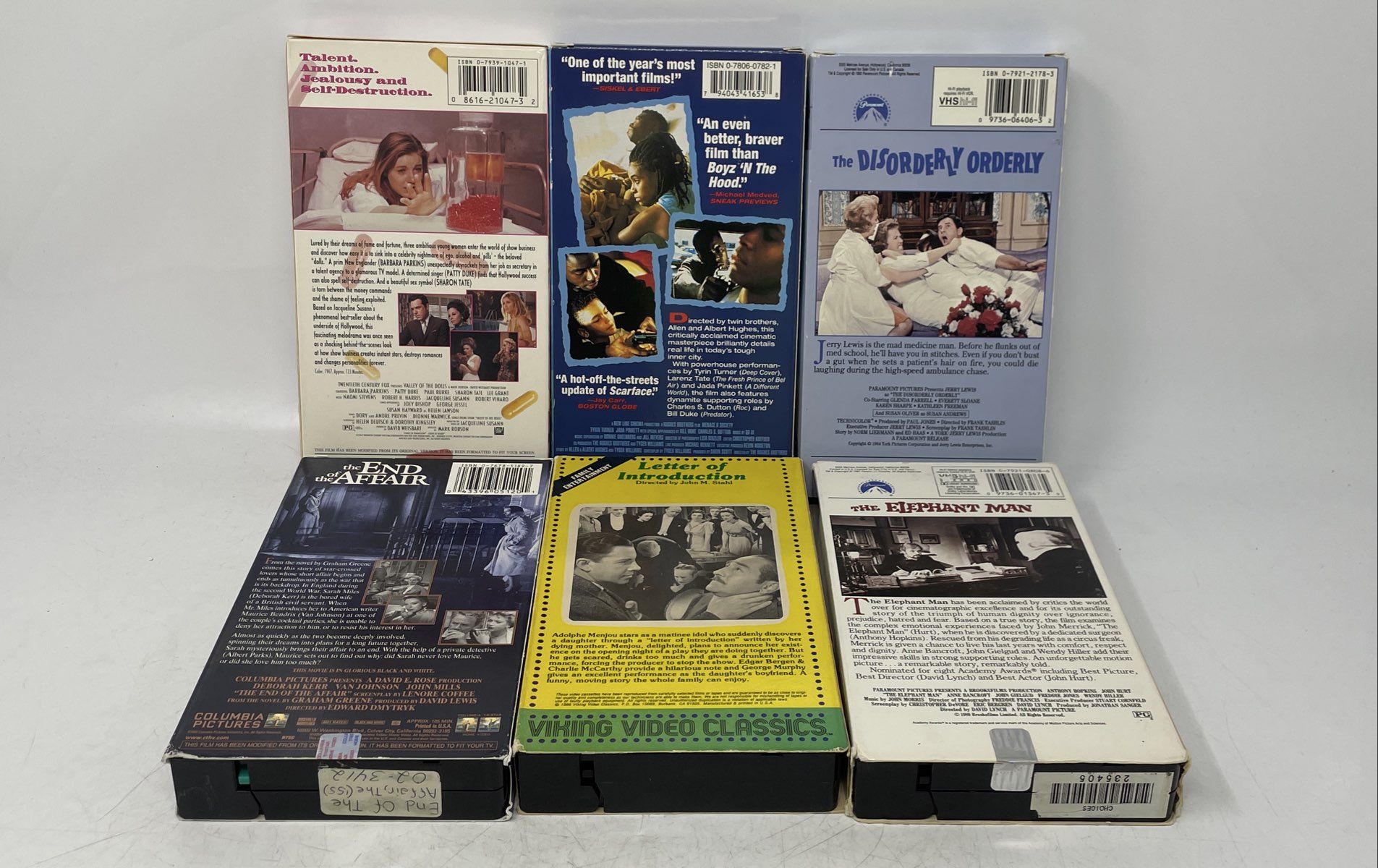 Set Of 6 Pcs Mixed Variety Multicolor Drama Comedy Classics VHS Tapes ...
