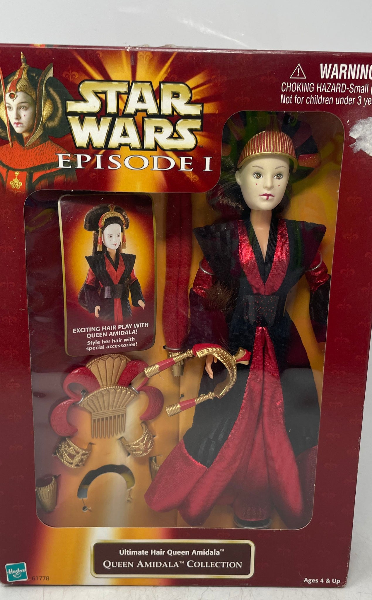 Hasbro 61778 Star Wars Episode I Ultimate Hair Queen Amidala Doll Coll ...