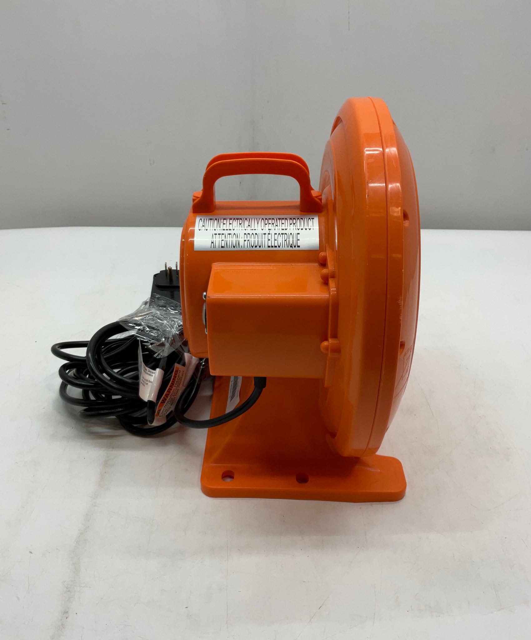 Model SW-1L Orange Portable Wired Air Pump Blower Inflatable Bounce ...