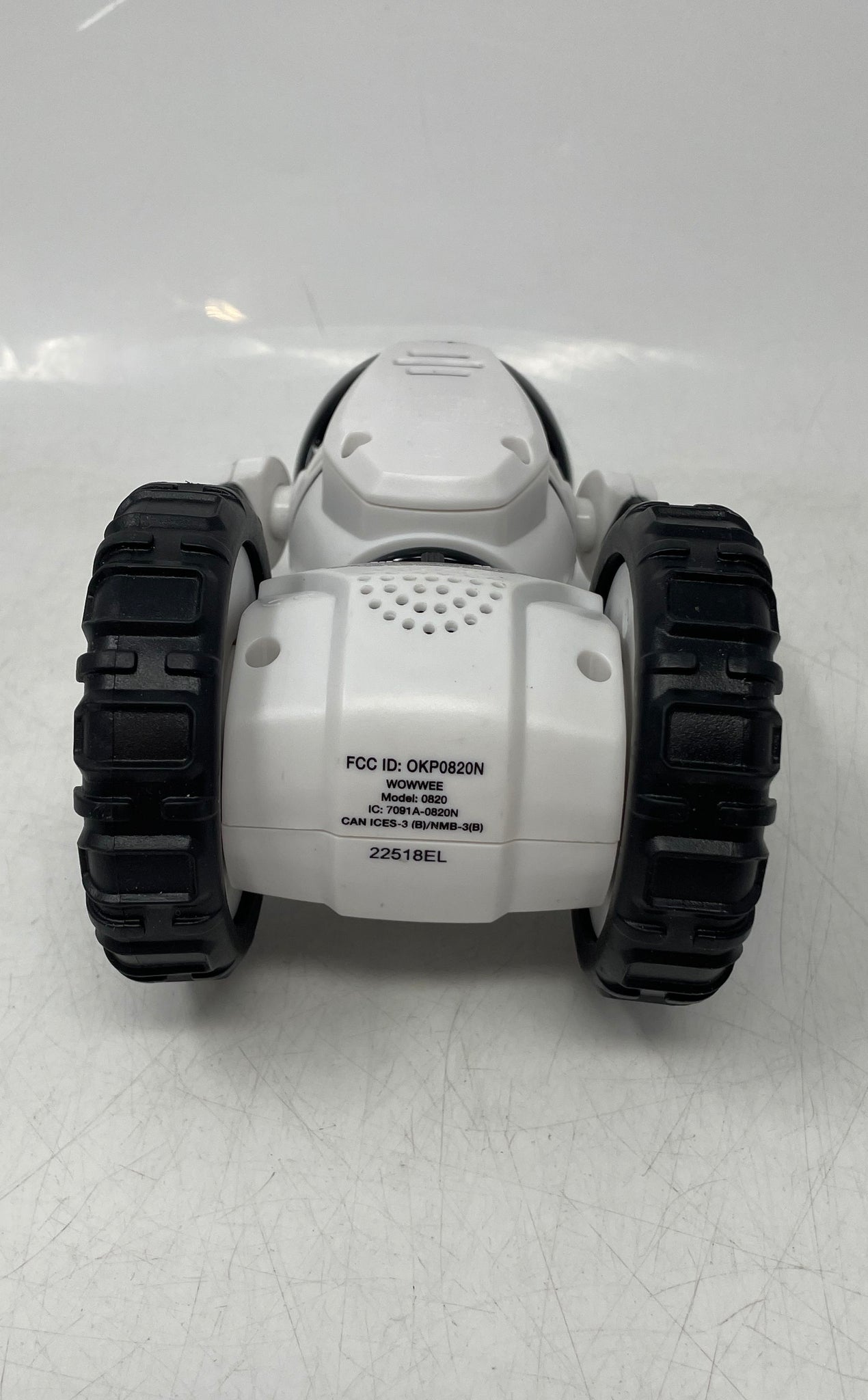 WowWee 0820 White Black Interactive Portable Mip Robot Toy Not Tested ...