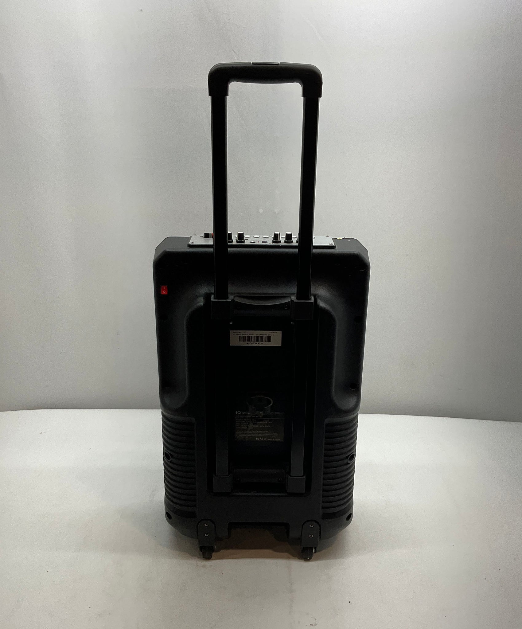 IQ Sound Model IQ-1508DJWK Black Silver Portable Speaker Not Tested ...