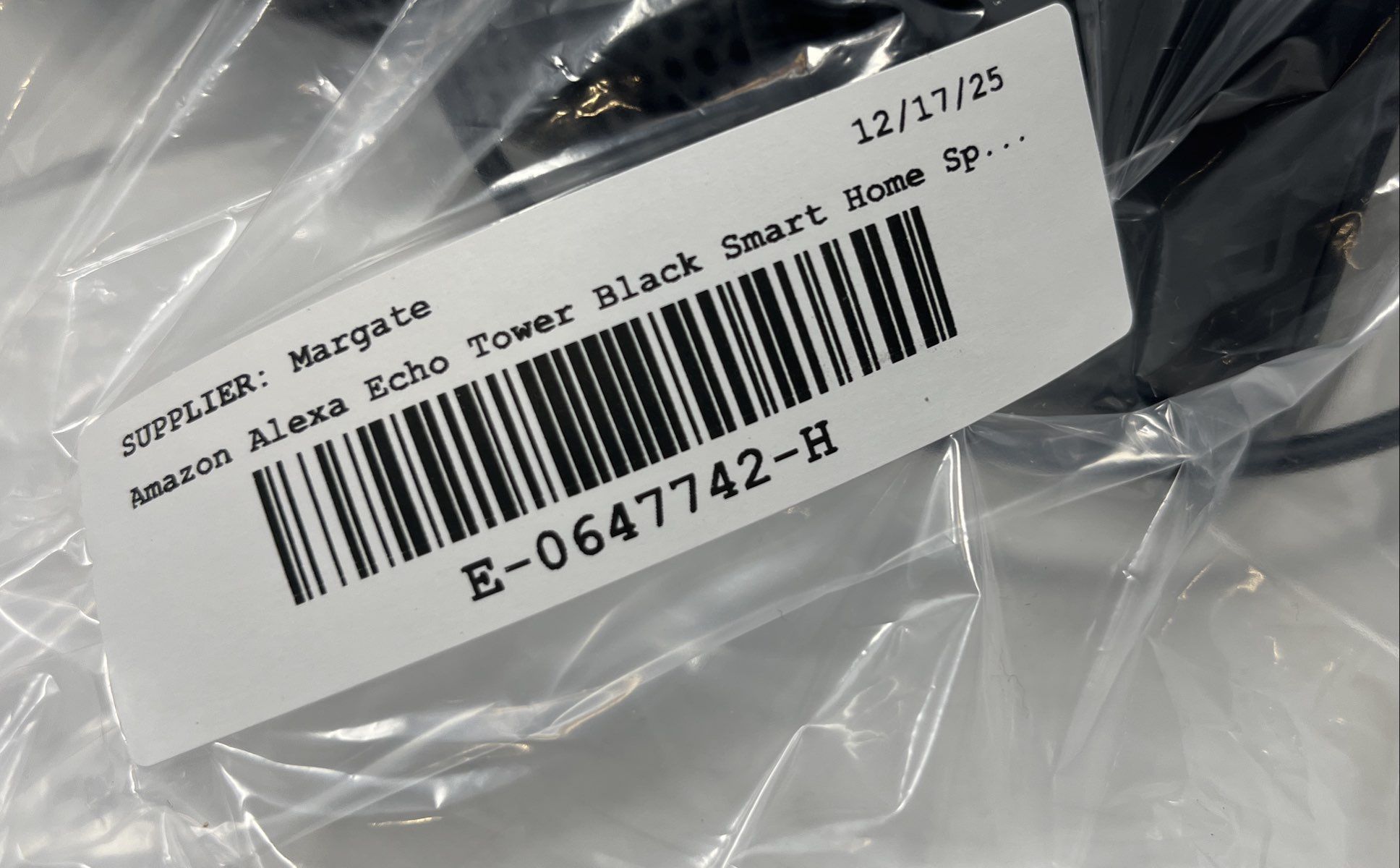 Amazon Echo Plus 1st Gen Black Voice Control Alexa Smart Speaker Not T ...