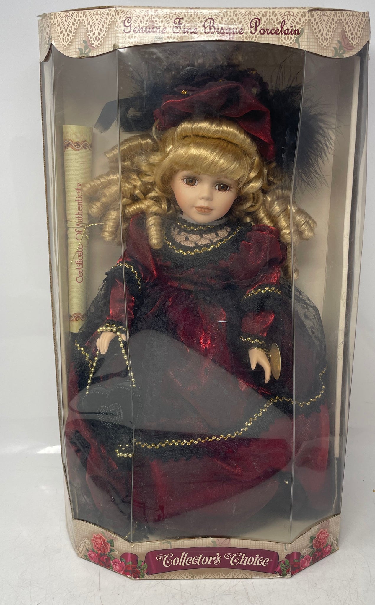 Collector's Choice Limited Edition Hand-Painted Fine Bisque Porcelain ...