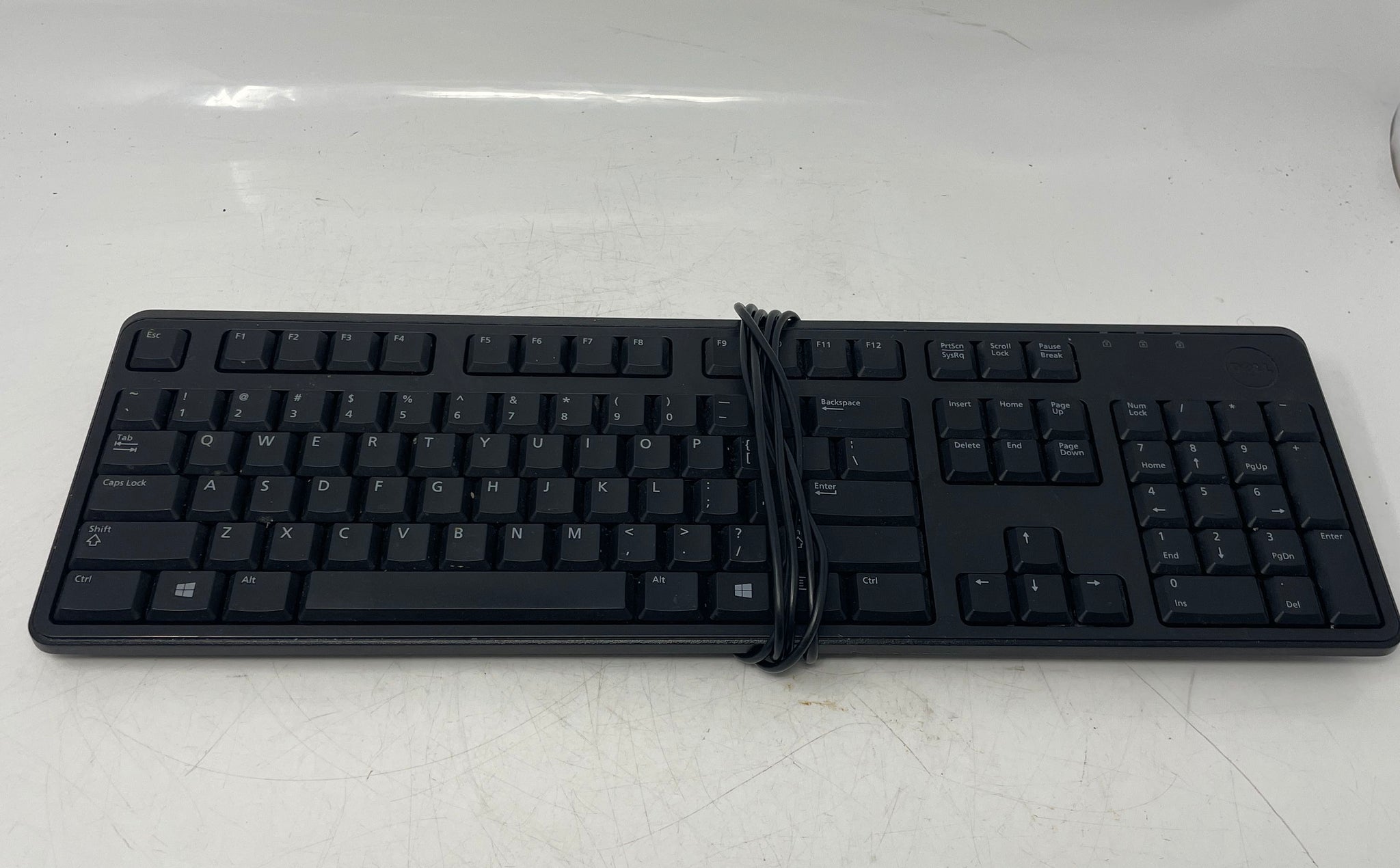 Dell KB212-B Black Desktop Computer Wired USB Quiet Key Keyboard Not T ...