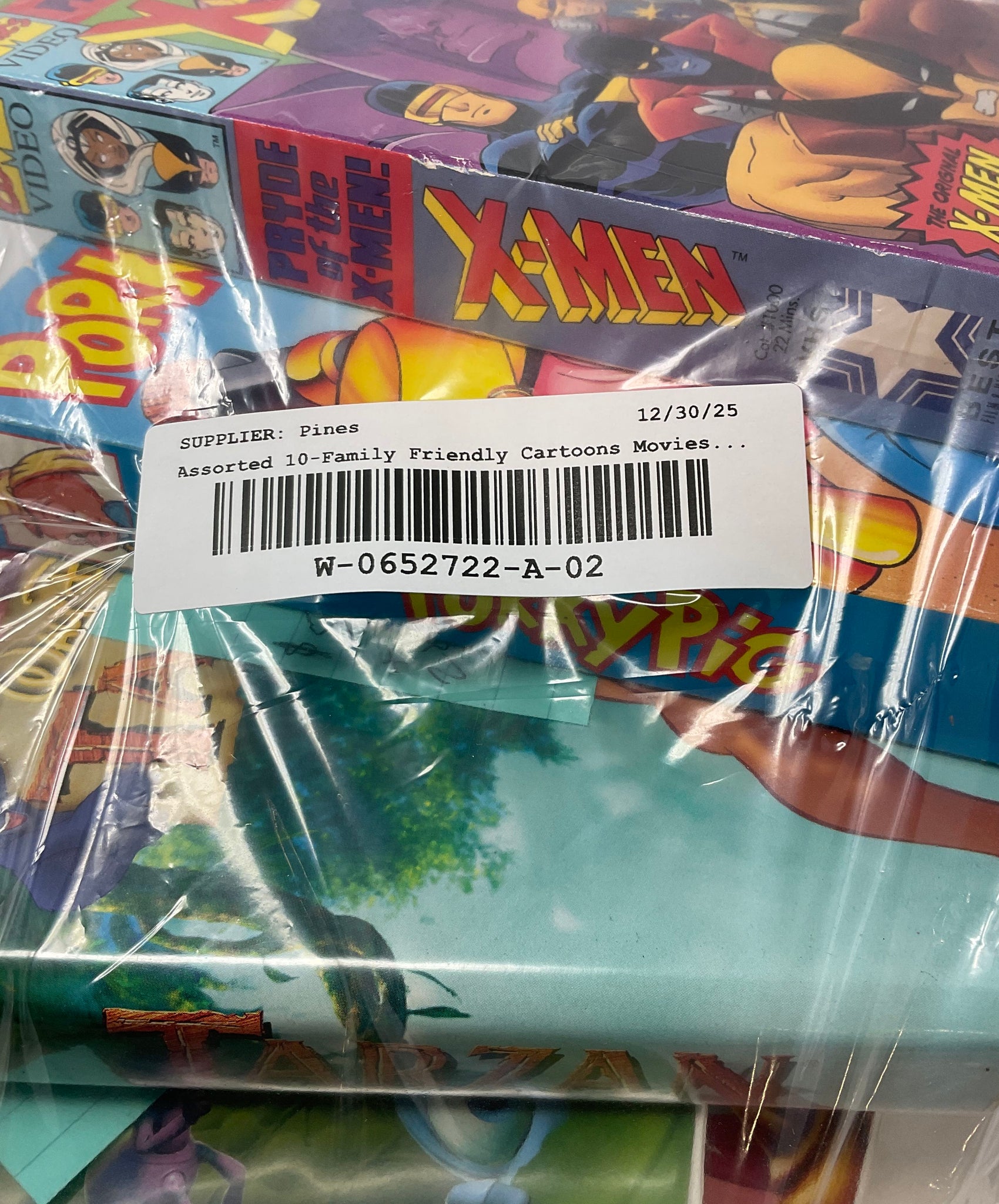 Assorted 10 Pcs Family & Friendly Cartoons Movies And Shows VHS Tapes ...