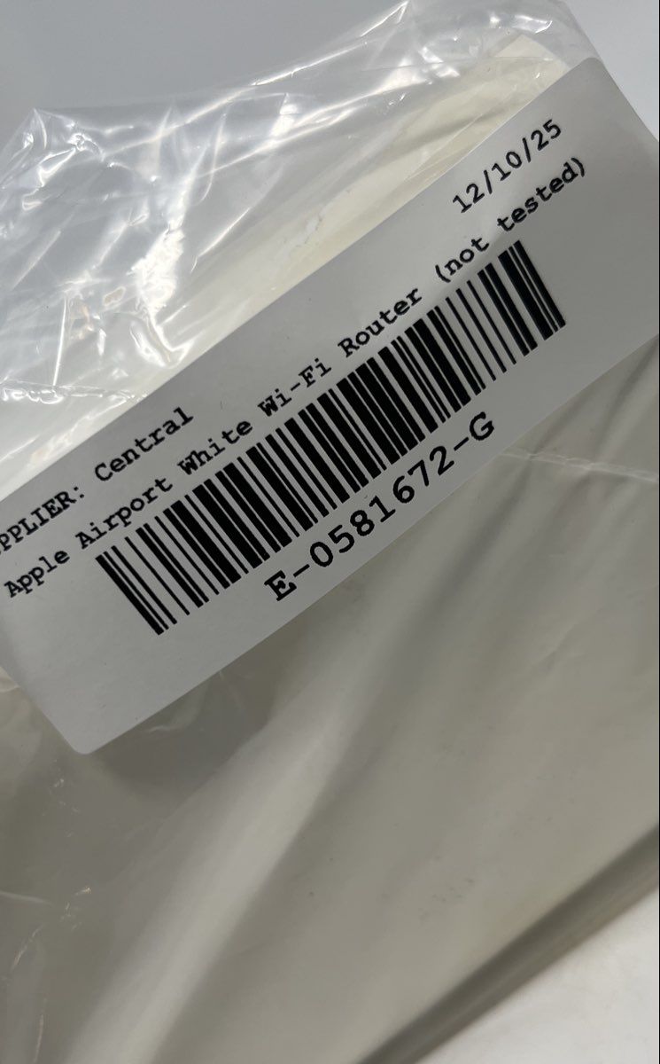 Apple AirPort Extreme White Portable Base Station Wi-Fi Router Not Tes ...