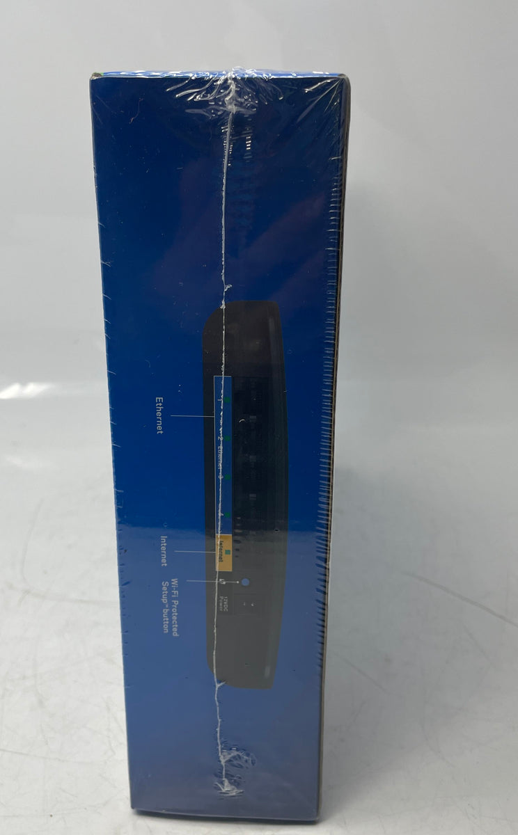 Linksys E1200 N300 Black 4-Port Portable Wi-Fi Router Factory Sealed ...