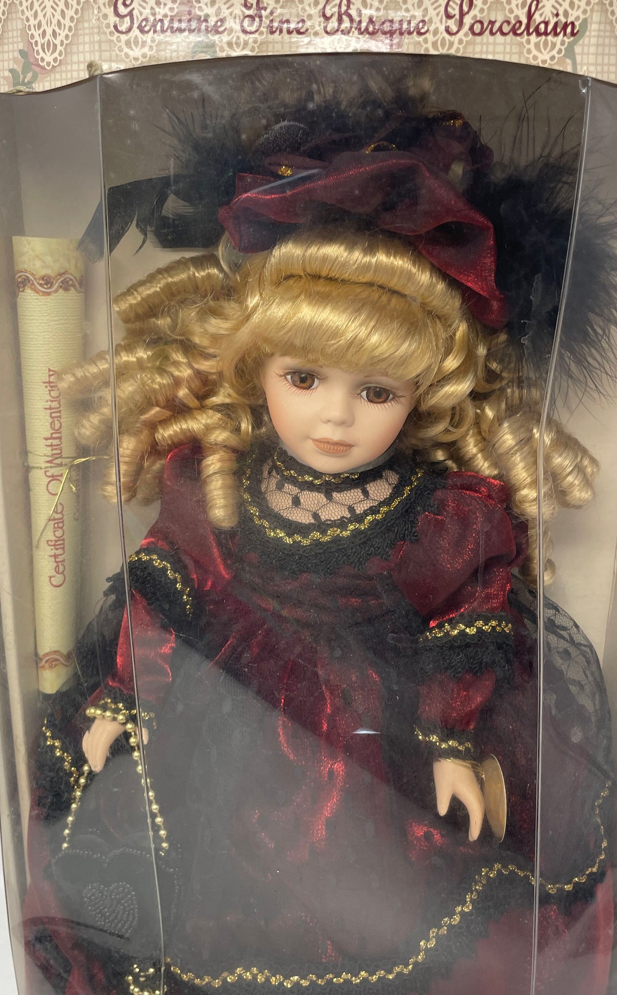 Collector's Choice Limited Edition Hand-Painted Fine Bisque Porcelain ...