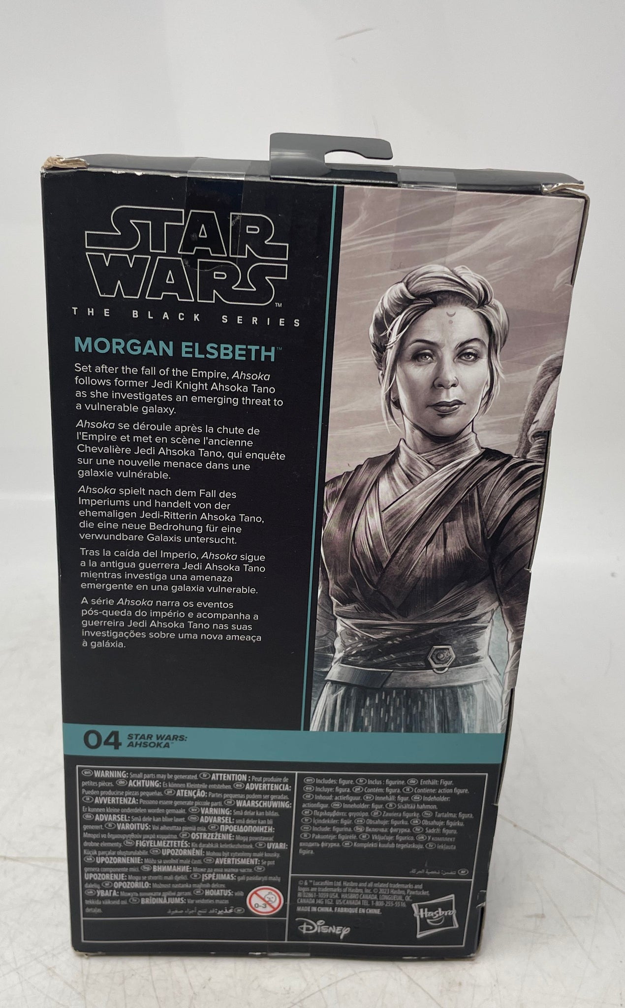 Hasbro Star Wars The Black Series Disney+ Ahsoka Show Morgan Elsbeth F ...