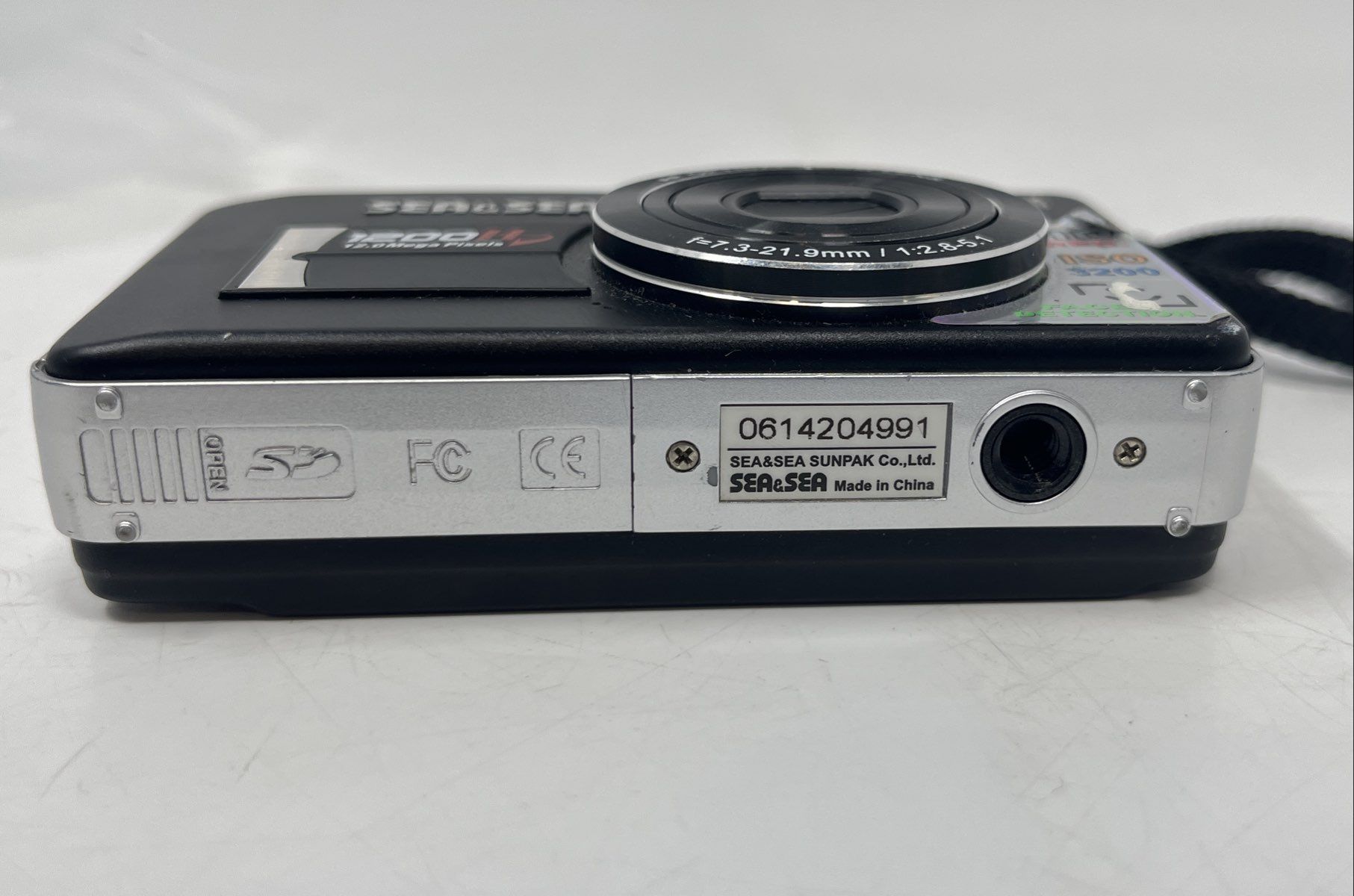 Sea&Sea 1200H Black 12MP 3x Optical Zoom Underwater Digital Camera Not ...