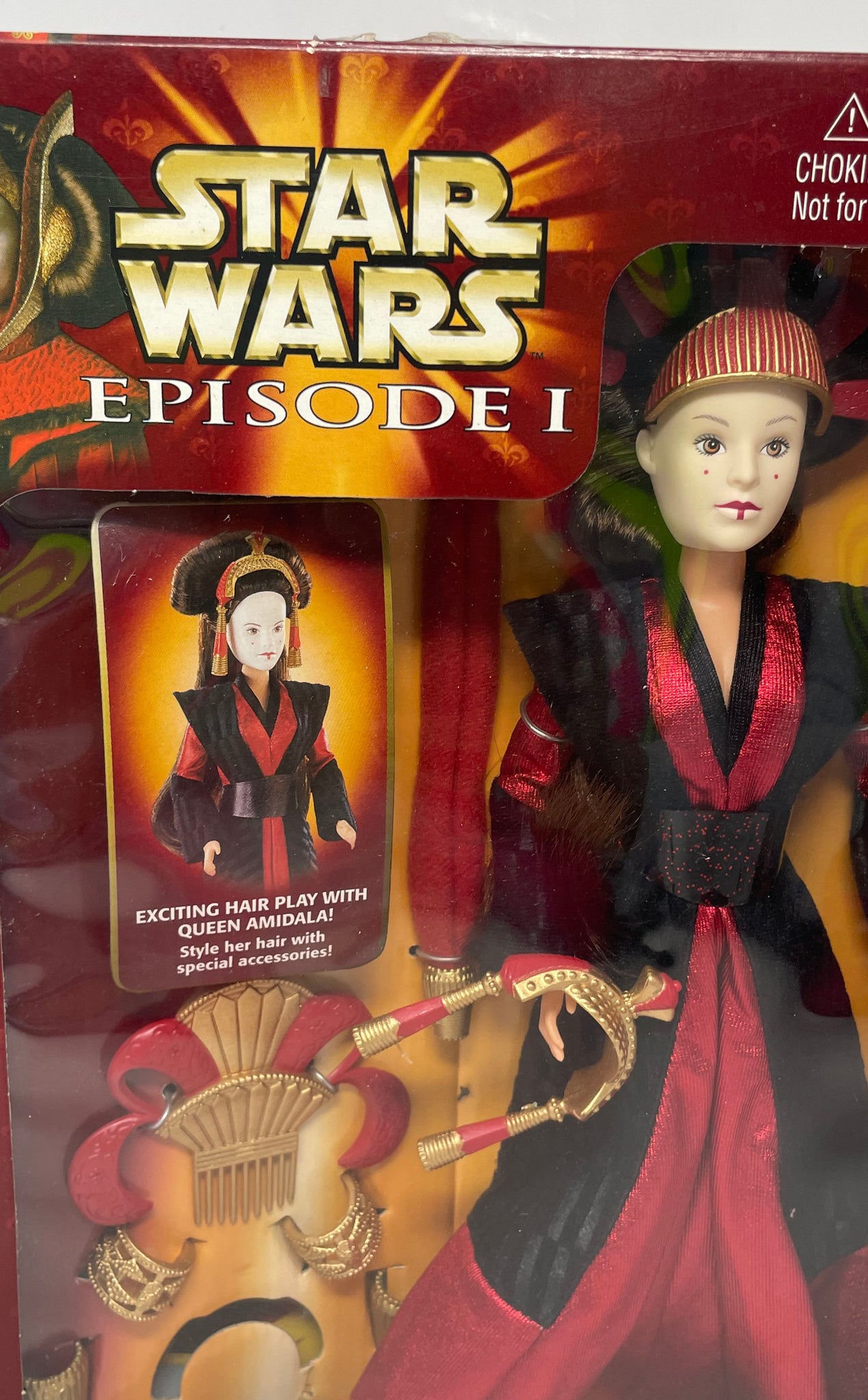 Hasbro 61778 Star Wars Episode I Ultimate Hair Queen Amidala Doll Coll ...