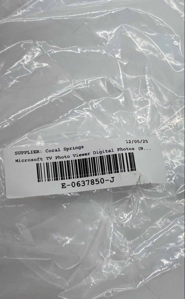 Microsoft Portable Digital TV Photo Viewer With Remote Not Tested – The ...