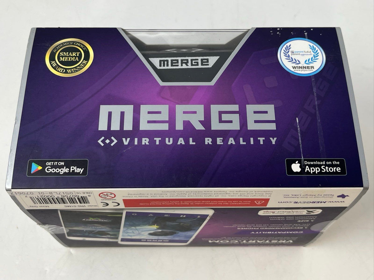 Merge Black 360 View AR Smartphone Virtual Reality Goggles Headset Not ...