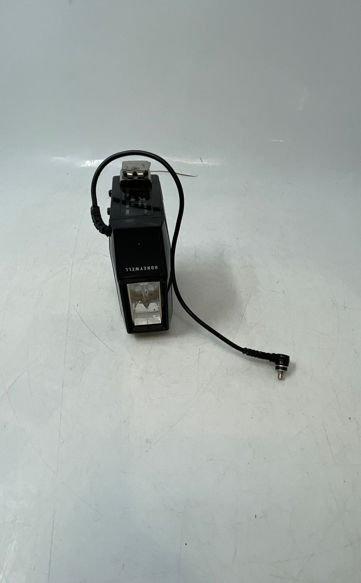 Honeywell Strobonar 310 Black Portable Camera Flash With Cord Not Test ...