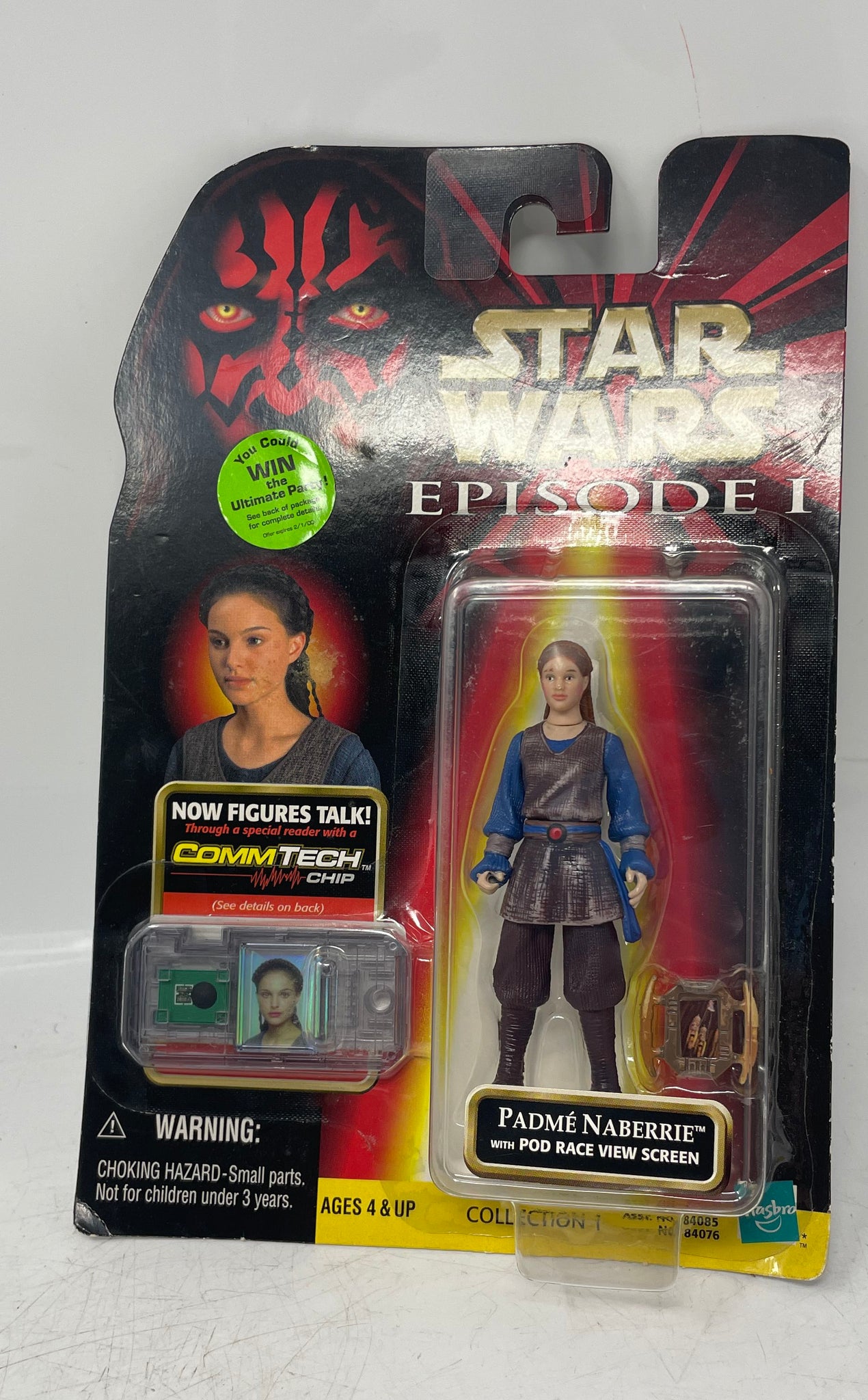 Star Wars Episode 1 CommTech Padme Naberrie w/ Pod Race View Screen Fi ...