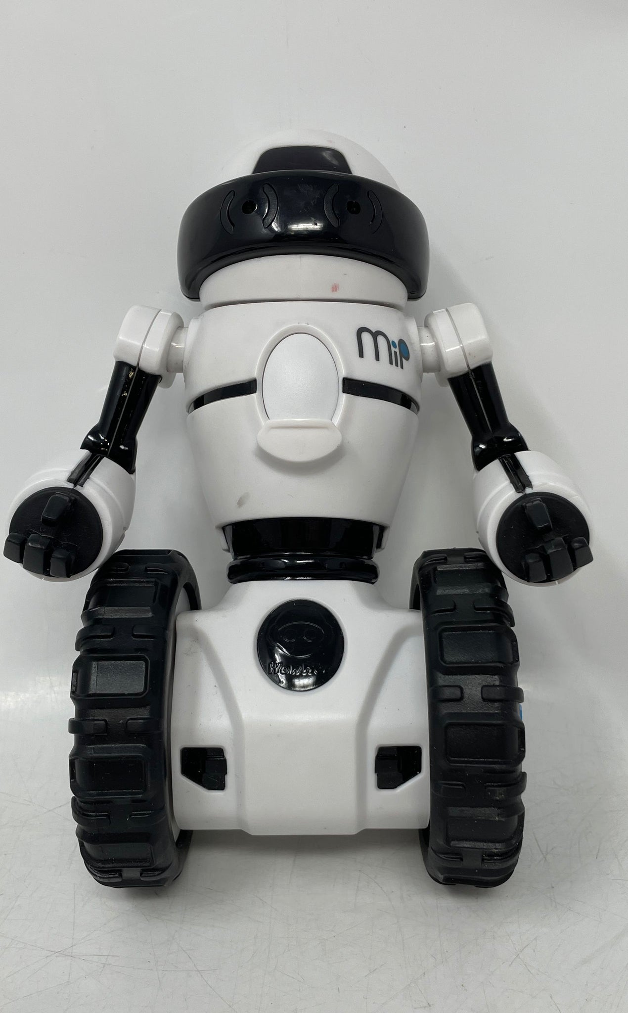 WowWee 0820 White Black Interactive Portable Mip Robot Toy Not Tested ...